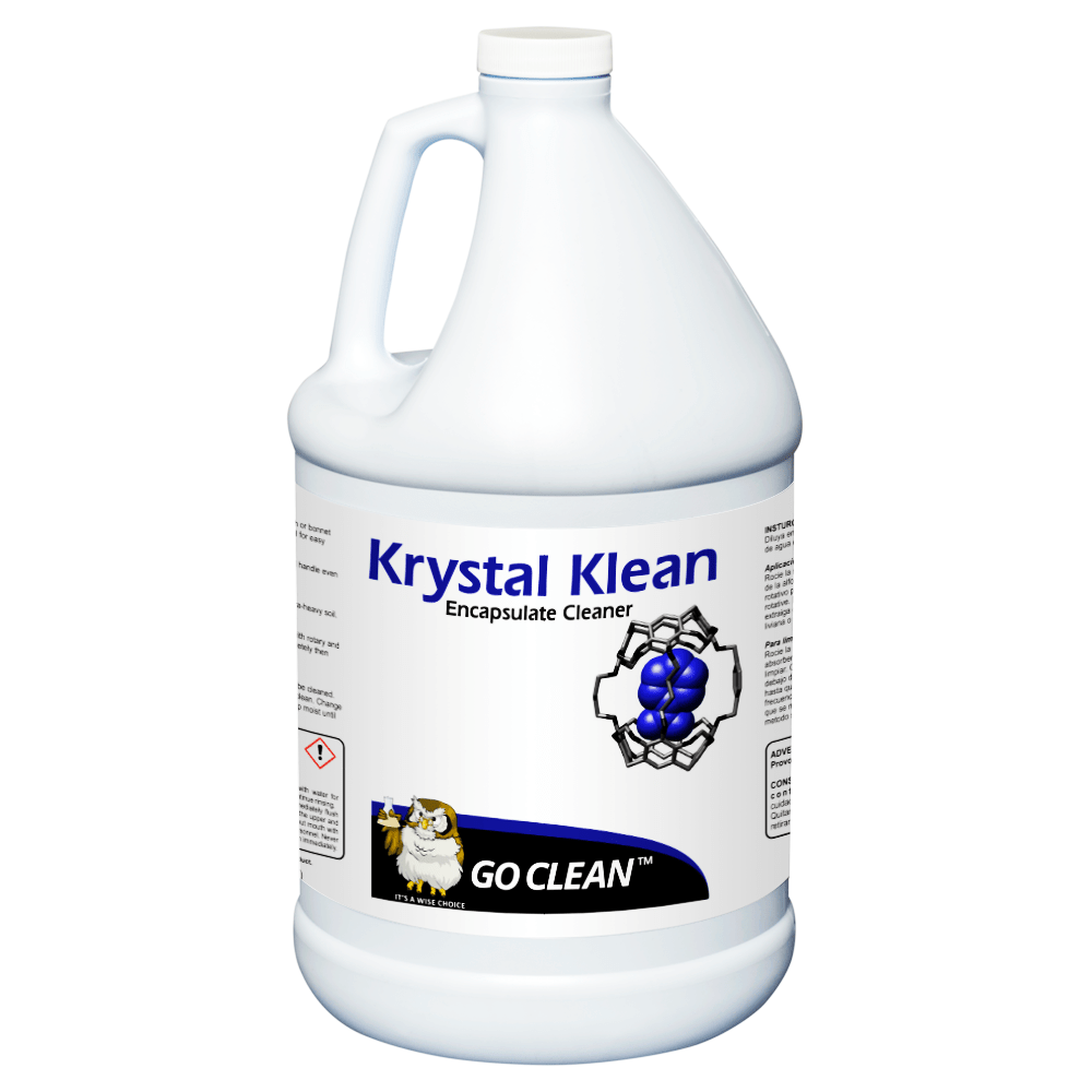 Go Clean - KRYSTAL KLEAN encapsulation prespray - Carpet Cleaning Solu ...